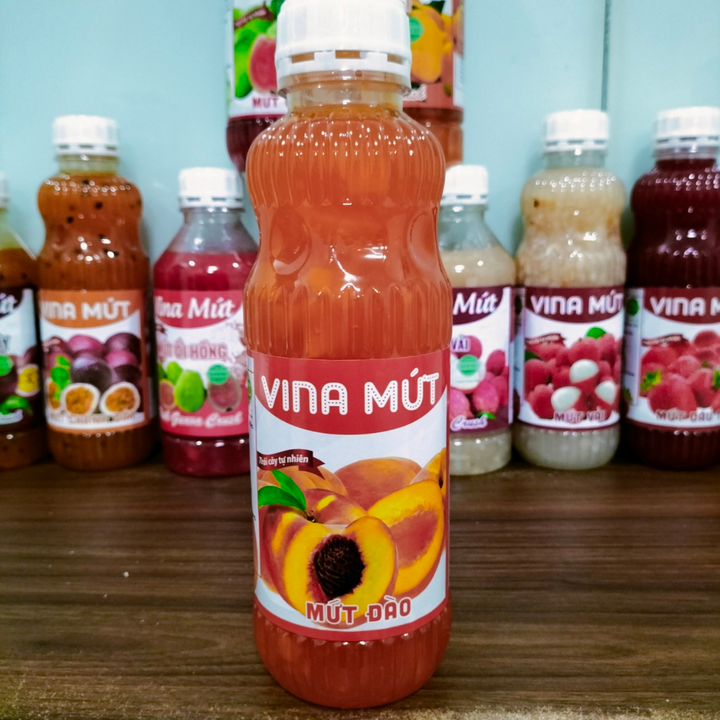Sinh Tố Vina Mứt - Mứt Sinh Tố Trái Cây Vina Chai 1 Lít Mẫu Mới ( Siêu ...