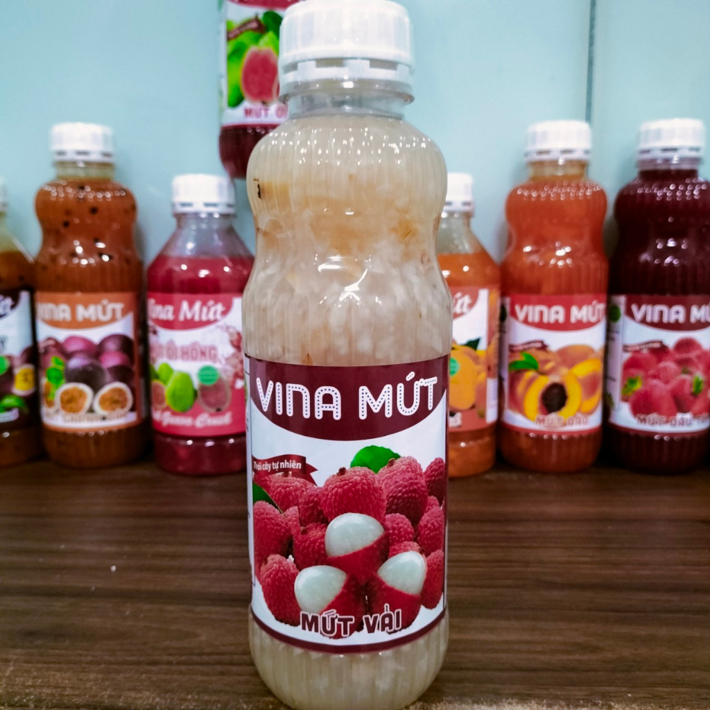 Sinh Tố Vina Mứt - Mứt Sinh Tố Trái Cây Vina Chai 1 Lít Mẫu Mới ( Siêu ...