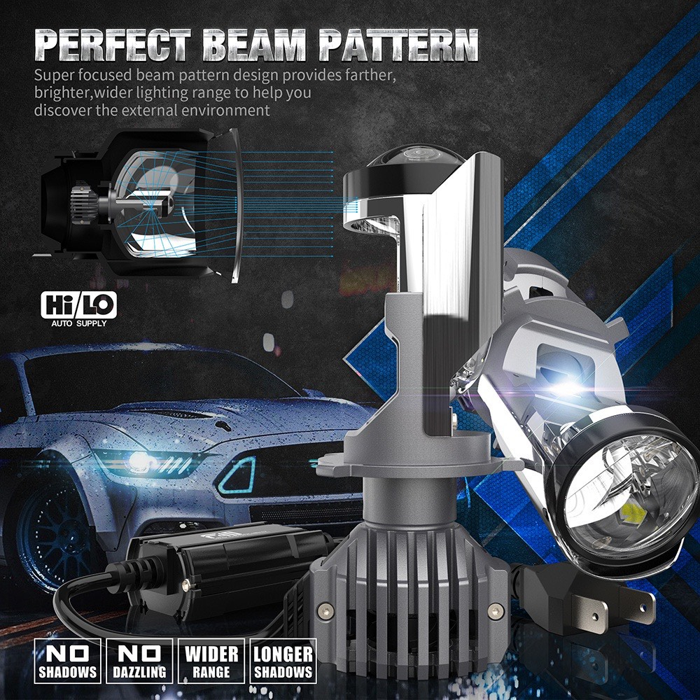 Led F40 Headlight Ô tô/ xe máy | Shopee Việt Nam