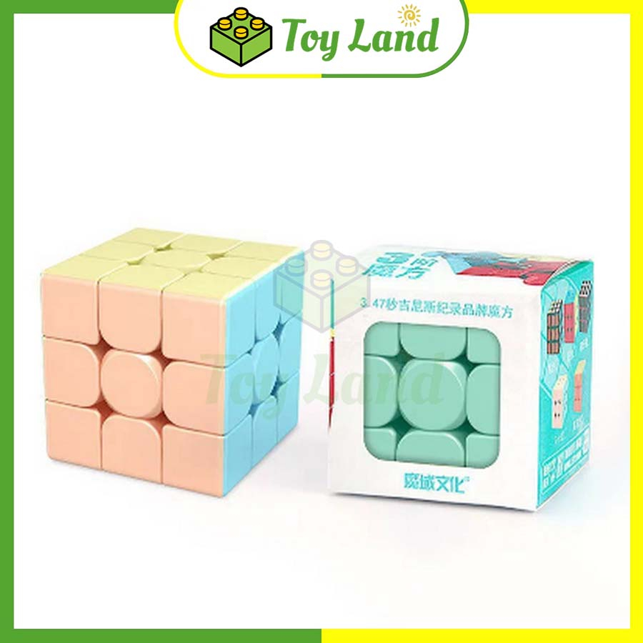 Rubik 3x3 Macaron Pastel MoYu MeiLong Rubic 3 Tầng 3x3x3 Stickerless ...