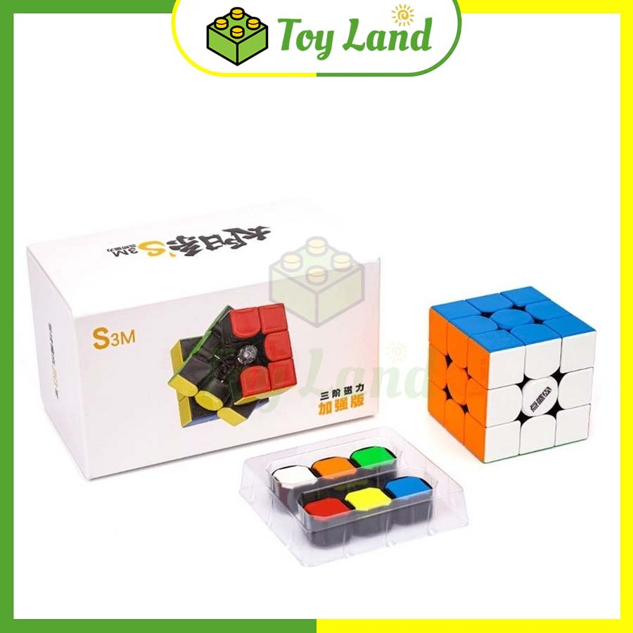 Rubik 3x3 Solar S3M DianSheng Stickerless Có Nam Châm Rubic S3 M 3 Tầng ...