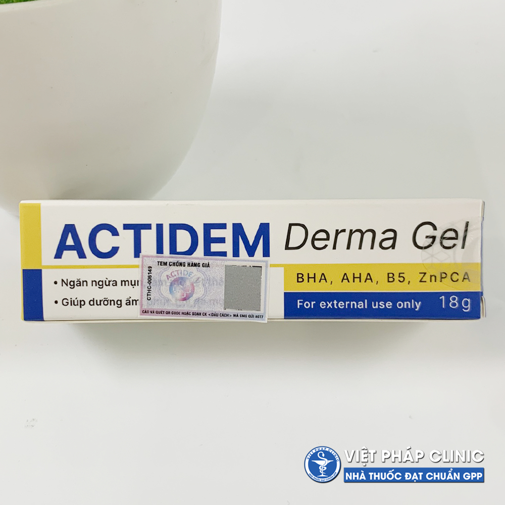 Gel giảm mụn, dưỡng ẩm da ACTIDEM Derma Gel 15gr | Shopee Việt Nam