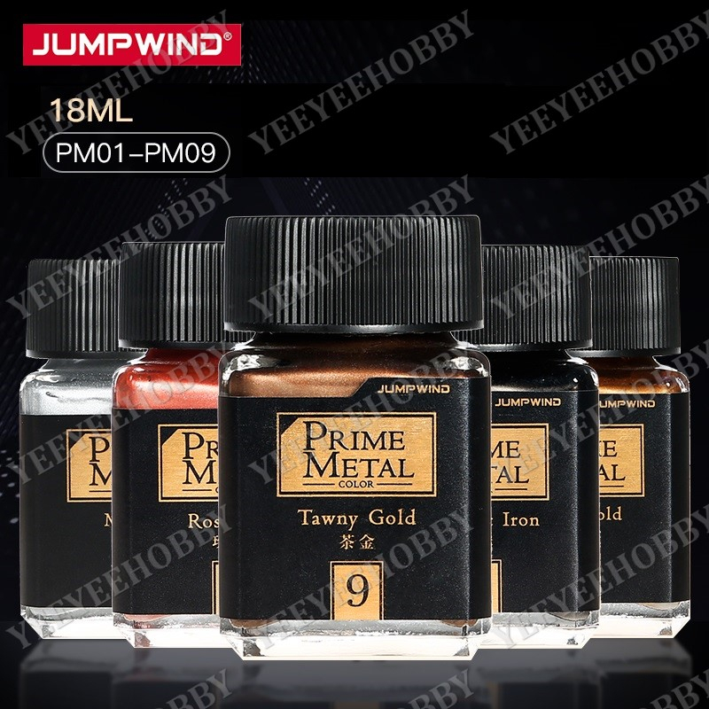 SƠN MÔ HÌNH JUMPWIND - MÀU KIM LOẠI CAO CẤP PRIME METAL COLOR PM01~PM09 ...