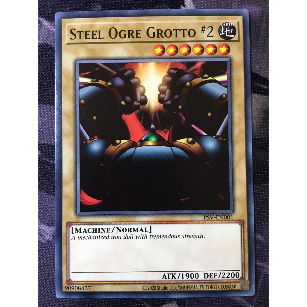 Bài yugioh thời đầu duel monster - Steel Ogre Grotto #2 - PSV-EN001 ...