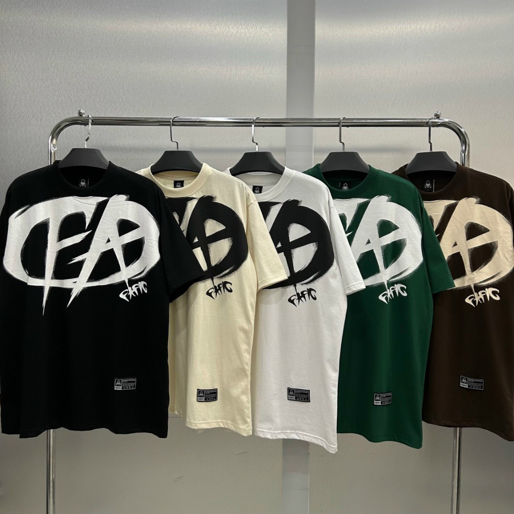 Áo thun local brand 5theway big logo tay lỡ unisex | Shopee Việt Nam