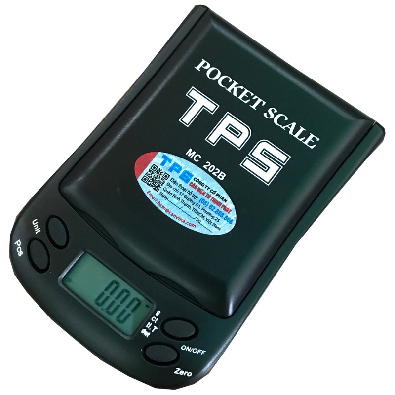 Cân Kỹ Thuật TPS MC202B (Cân bỏ túi - Pocket Scales) Cân 2 số lẻ 200g | Shopee Việt Nam