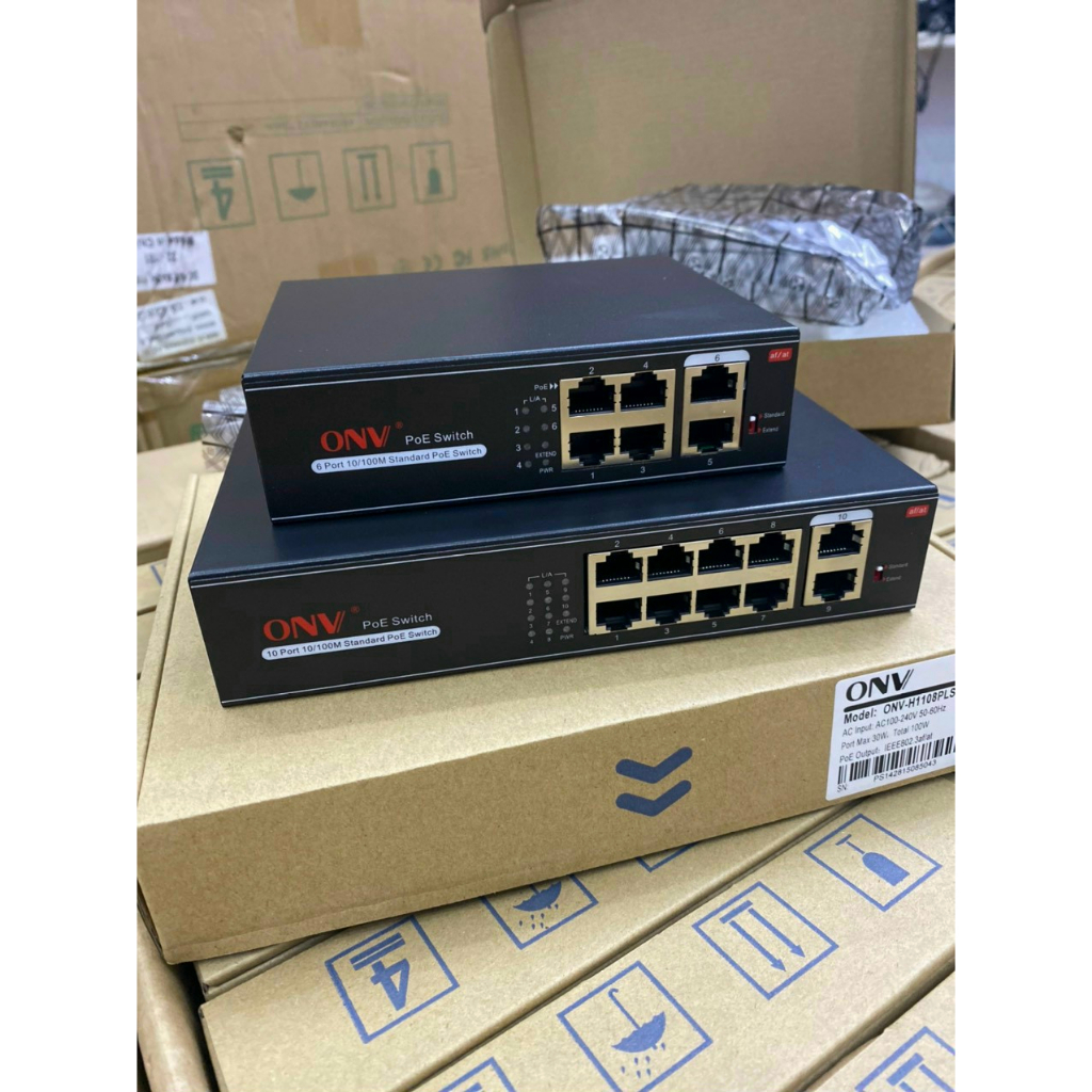 Switch POE ONV 4 Cổng POE, 8 Cổng POE + 2 Cổng Uplink - Hàng Chính Hãng ...