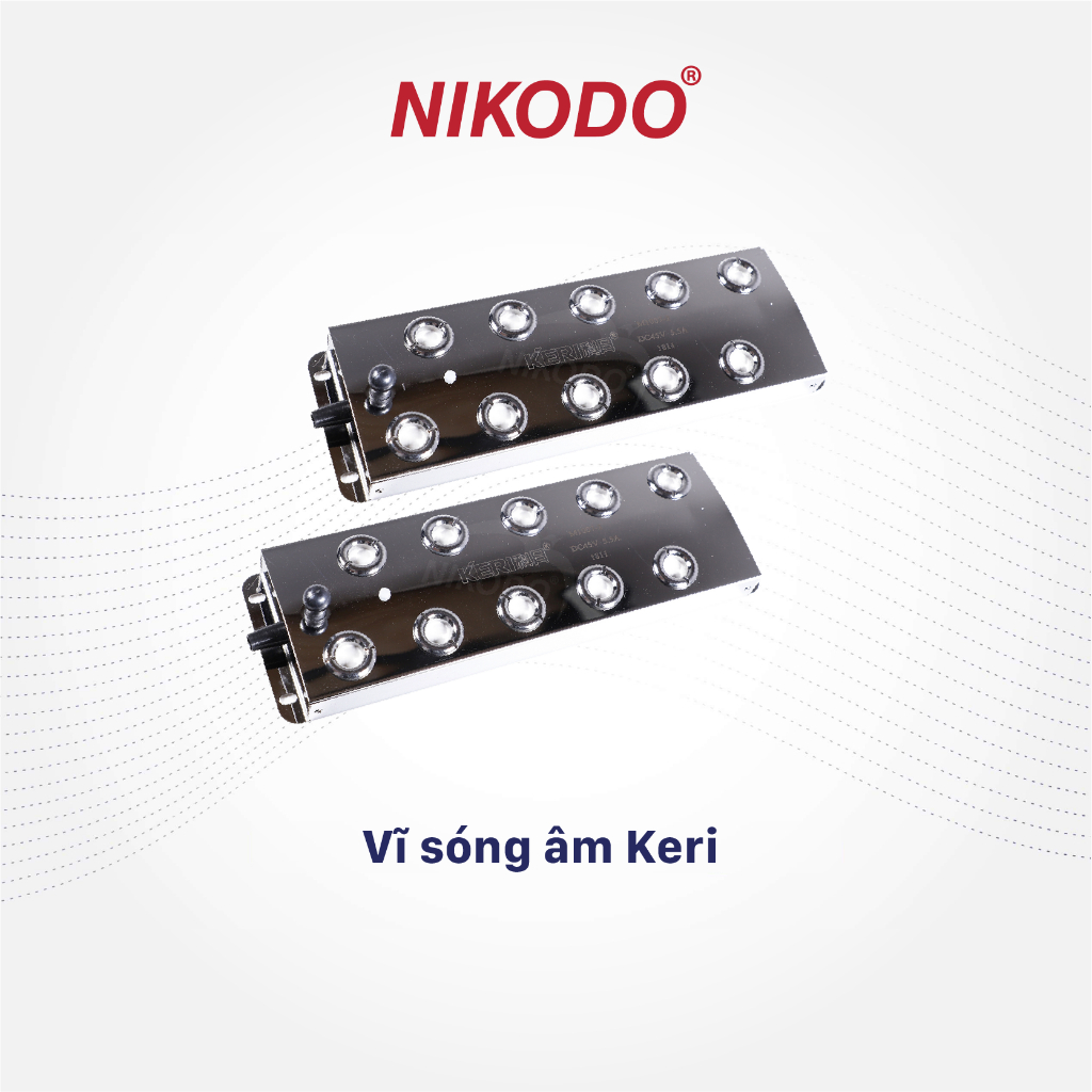 Vĩ tạo ẩm siêu âm phun sương Keri Đài Loan 10 mắt, 48V, làm mát nhà yến ...