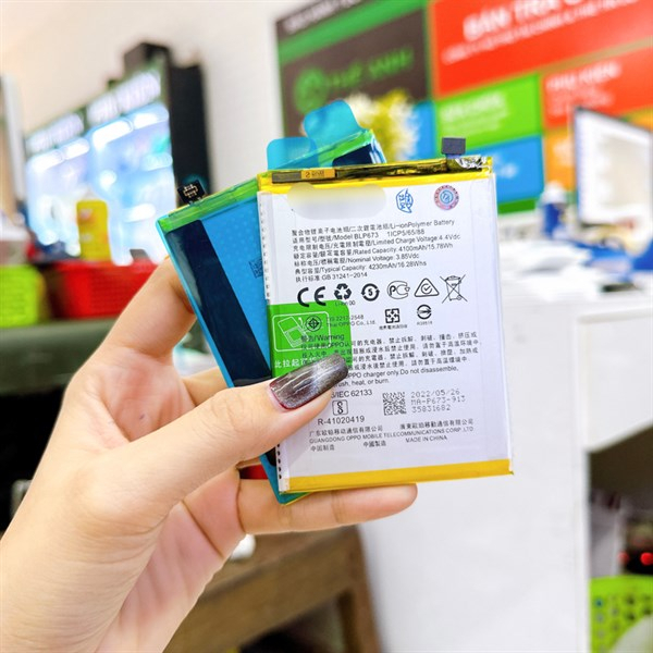 Pin Oppo A3S / A5S / A7 / A12 / A31 2020 / Realme C1 ( BLP673 ) hàng ...