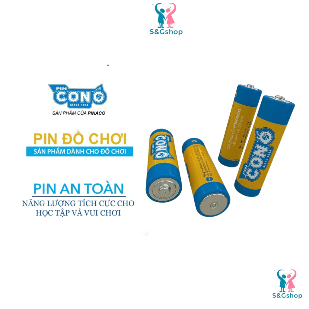 Pin Con Ó vàng 2A 1,5V - pin AA PINACO - Pin tiểu | Shopee Việt Nam