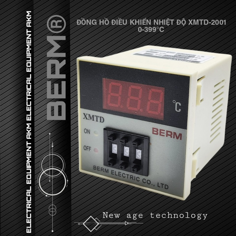Đồng hồ nhiệt độ Berme XMTD-2001 | Shopee Việt Nam
