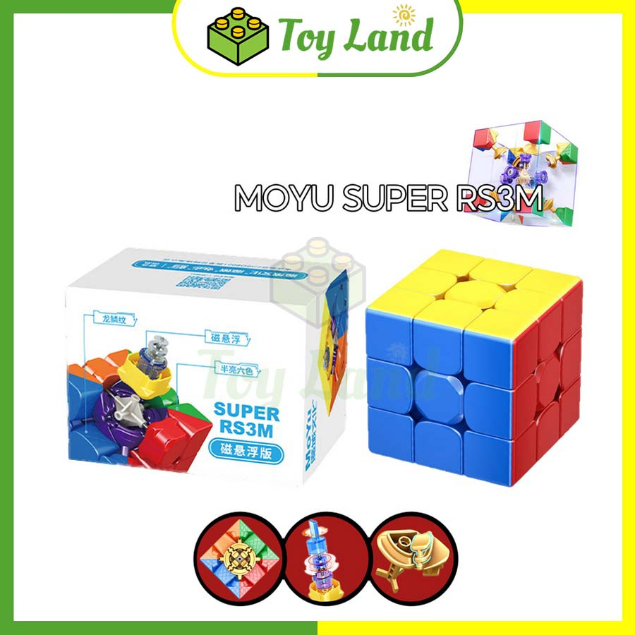 Rubik 3x3 Super RS3M 2022 Maglev MoYu MF3RS3 M Rubic Nam Châm 3 Tầng ...