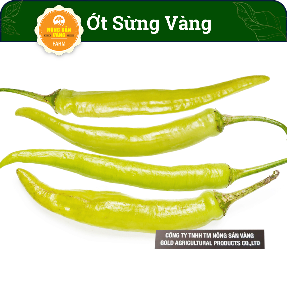 Hạt giống Ớt Sừng Vàng, Cây Gia Vị Được Nhiều Gia Đình Ưu Chuộng (Gói ...