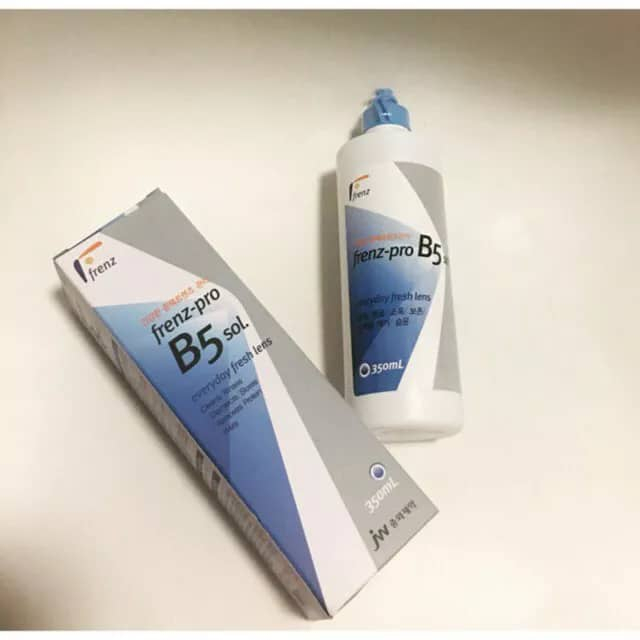 Nước Ngâm Lens Frenz Pro B5 Hàn Quốc 350ml (Chai siêu to khổng lồ ...