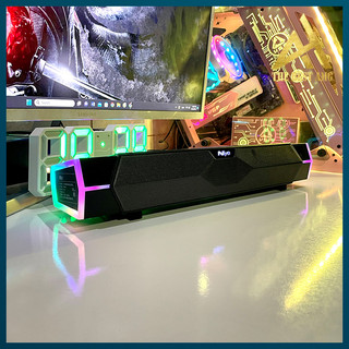 Loa Thanh Soundbar Bluetooth Loa Máy Tính Để Bàn Có Mic Led Rgb NIYE ...