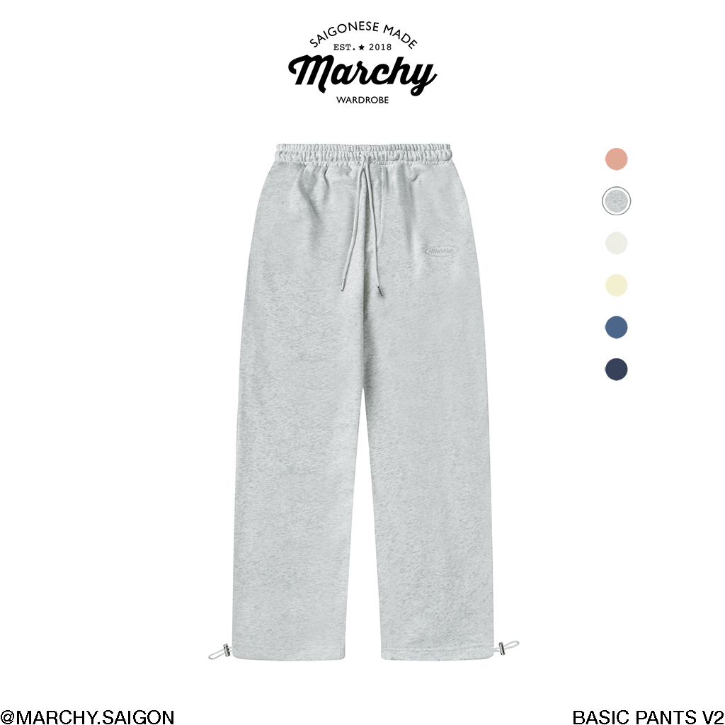 MARCHY - Basic Pants V2 - Quần ống suông | Shopee Việt Nam