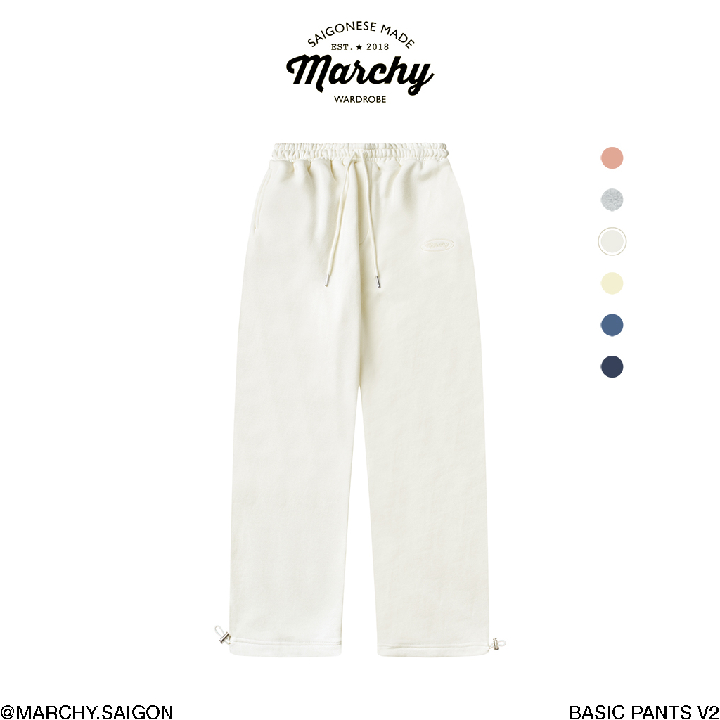 MARCHY - Basic Pants V2 - Quần ống suông | Shopee Việt Nam