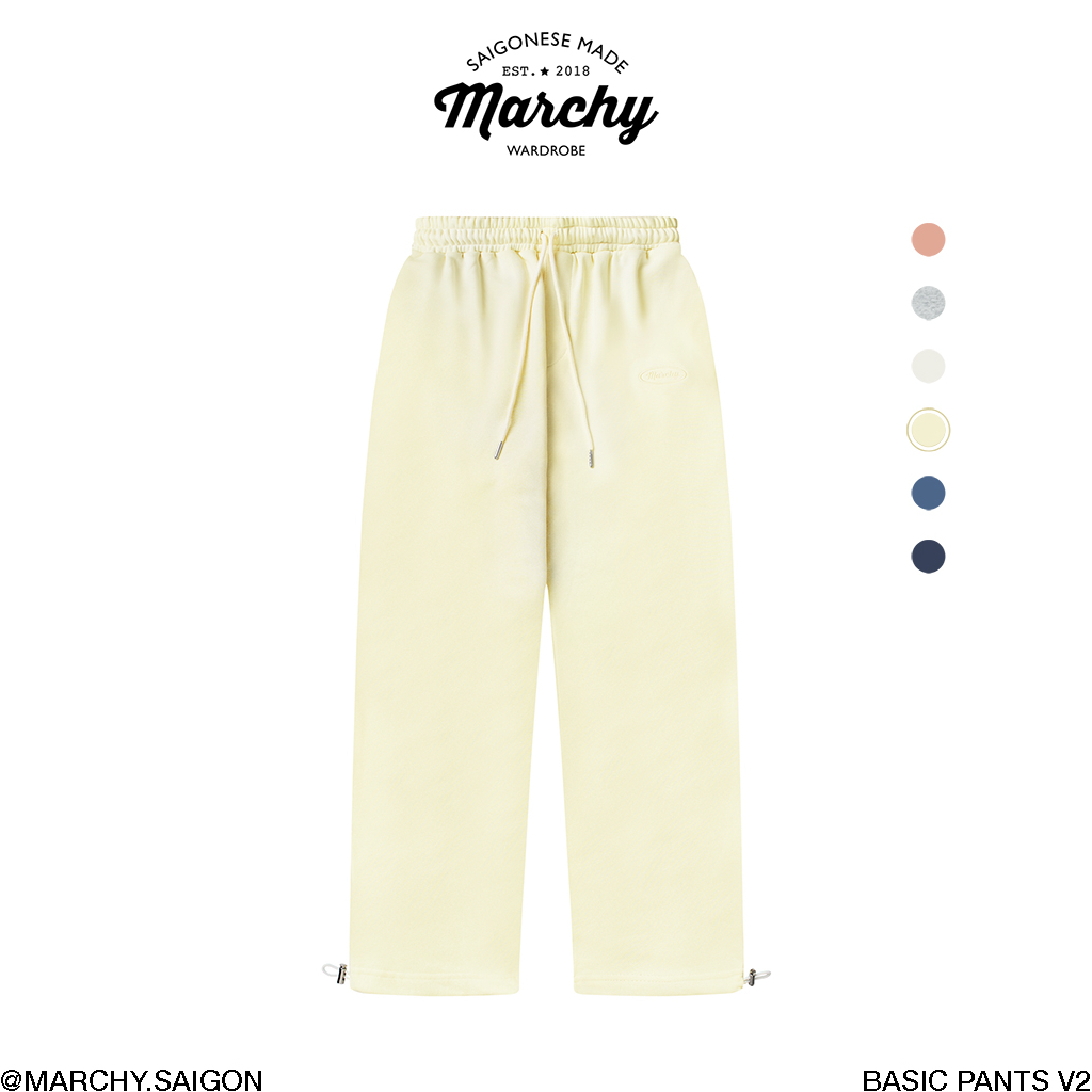 MARCHY - Basic Pants V2 - Quần ống suông | Shopee Việt Nam