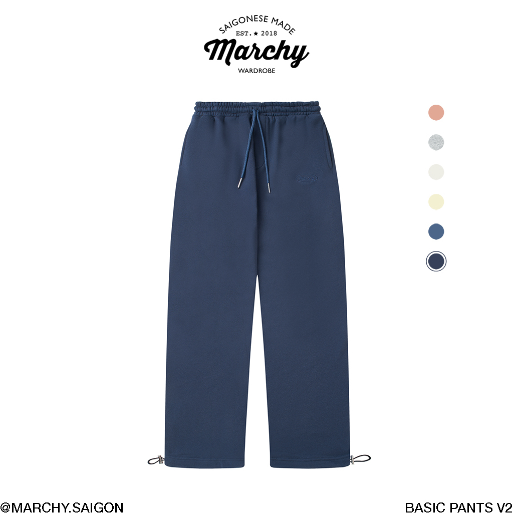 MARCHY - Basic Pants V2 - Quần ống suông | Shopee Việt Nam