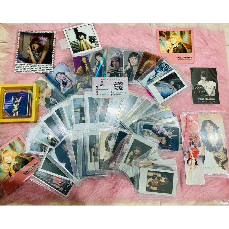 [LISA - P1] Card, pola, postcard, goods off chính hãng LISA BLACKPINK ...