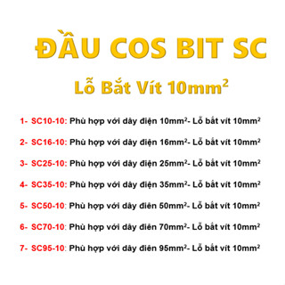 Cos Đồng, đầu cos trần, đầu cos Bít, Bịt đầu SC, Cos trần SC [Đồng Thau ...