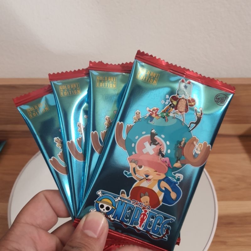 Thẻ bài One Piece Gold Art Edition - Thẻ bài Chopper | Shopee Việt Nam