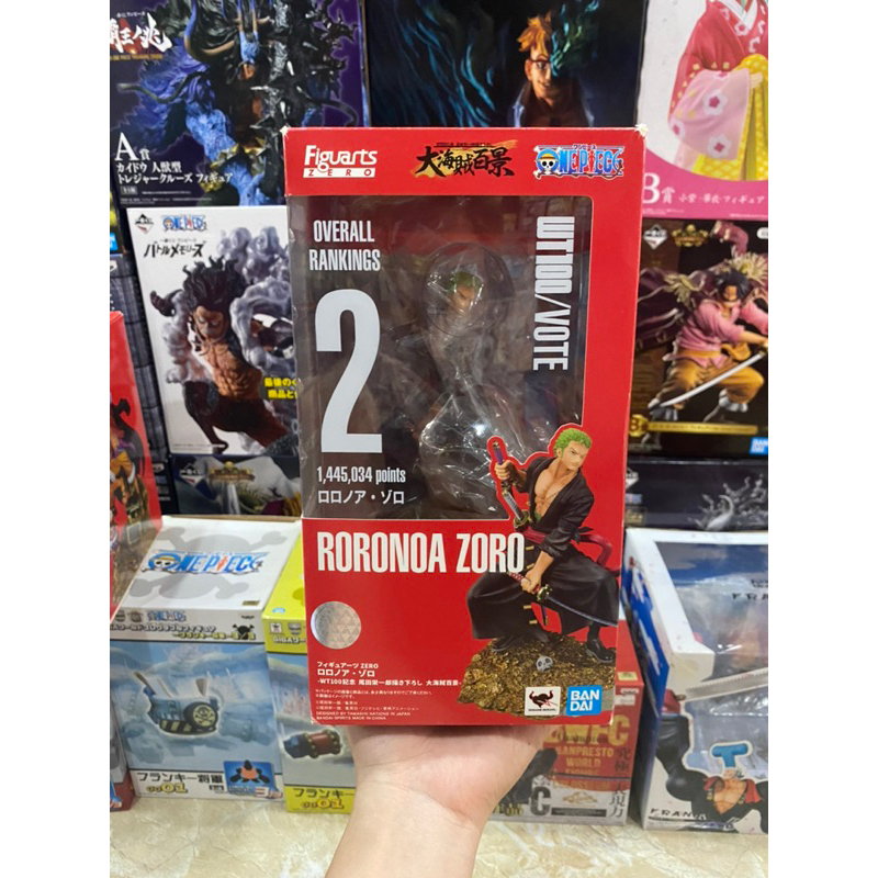 Mô Hình Chính Hãng Figuarts Zero One Piece: Roronoa Zoro WT100 | Shopee Việt Nam