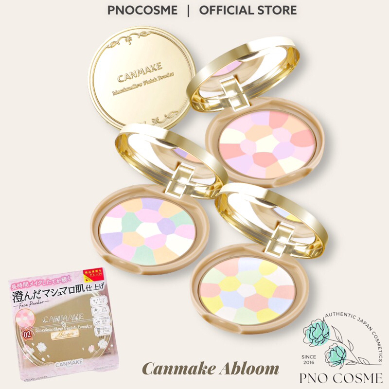 Phấn phủ Canmake Abloom 𝐌𝐀𝐑𝐒𝐇𝐌𝐀𝐋𝐋𝐎𝐖 𝐅𝐈𝐍𝐈𝐒𝐇 𝐏𝐎𝐖𝐃𝐄𝐑 𝐀𝐁𝐋𝐎𝐎𝐌 ( mẫu mới ) | Shopee Việt Nam