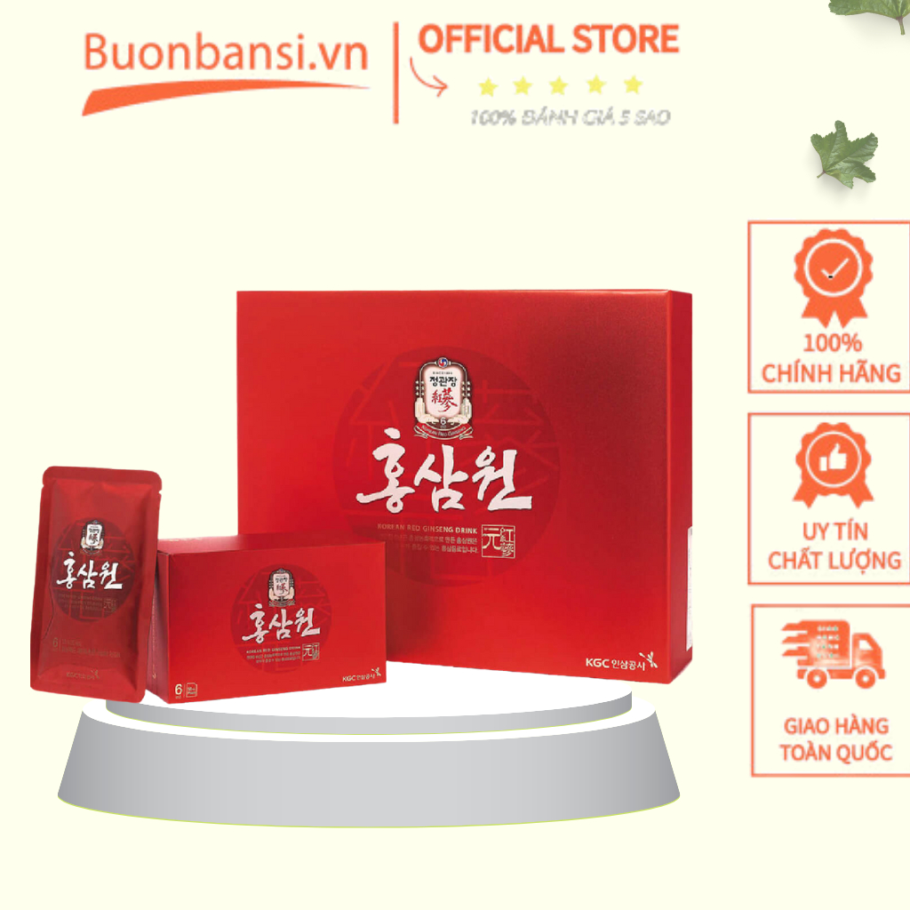 Nước Hồng Sâm KGC Korean Red Ginseng Drink Hàn Quốc - 2 Loại (15 Gói và 30 Gói) | Shopee Việt Nam