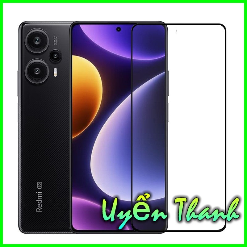 Cường lực Full màn hình độ cứng 9H+ cho Xiaomi Redmi Note 12 Pro Plus Turbo / Note 11T 12T pro ...
