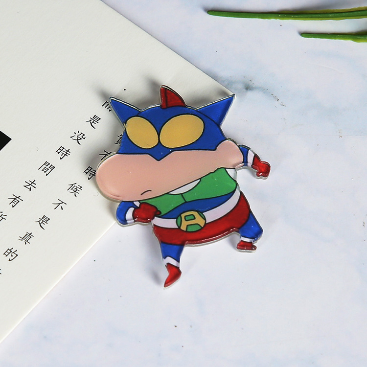 Huy Hiệu Phụ Kiện Cài Áo Shin Cậu Bé Bút Chì Pin Sticker Ghim Trâm Cài ...