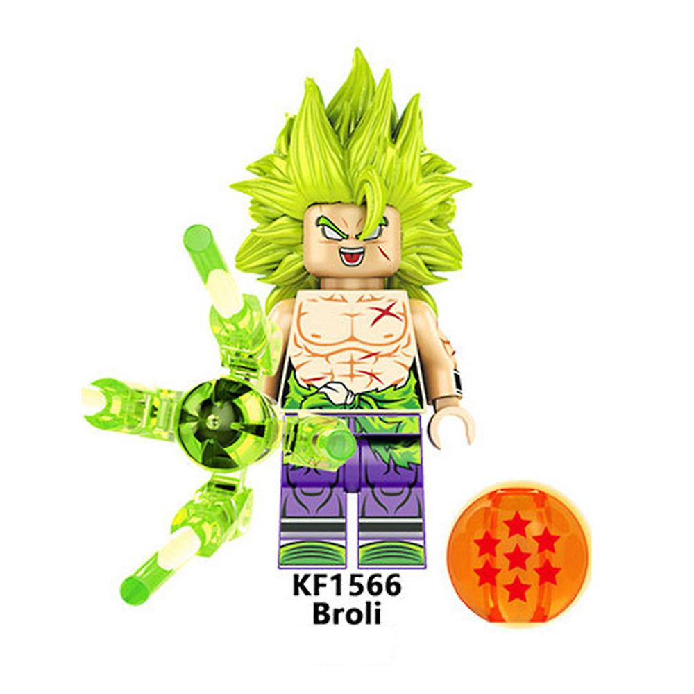 Mô hình dragonball broly chưởng và ngọc rồng Minifigure 1195 5-1 ...