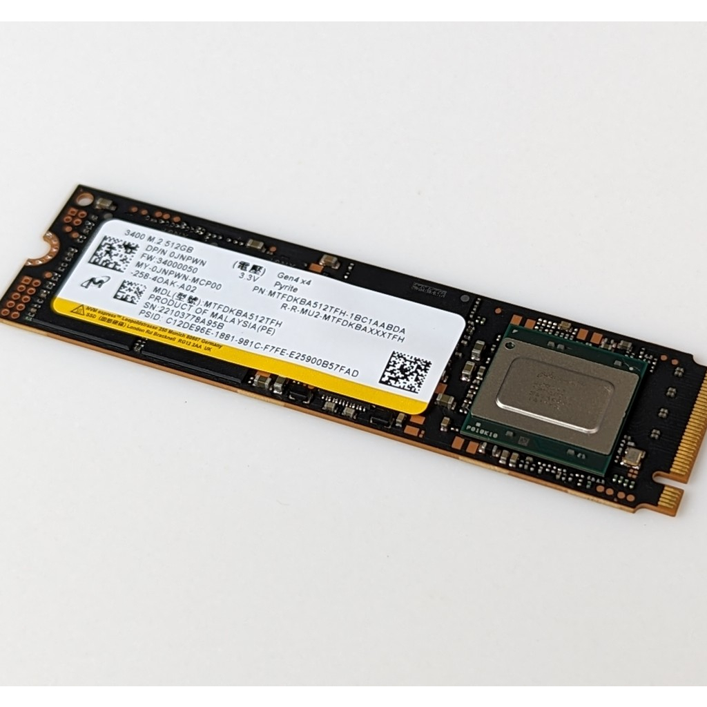 Ổ Cứng SSD Micron 3400 M.2 NVMe 2280 PCIe Gen4 x4 - Bảo Hành 3 Năm ...