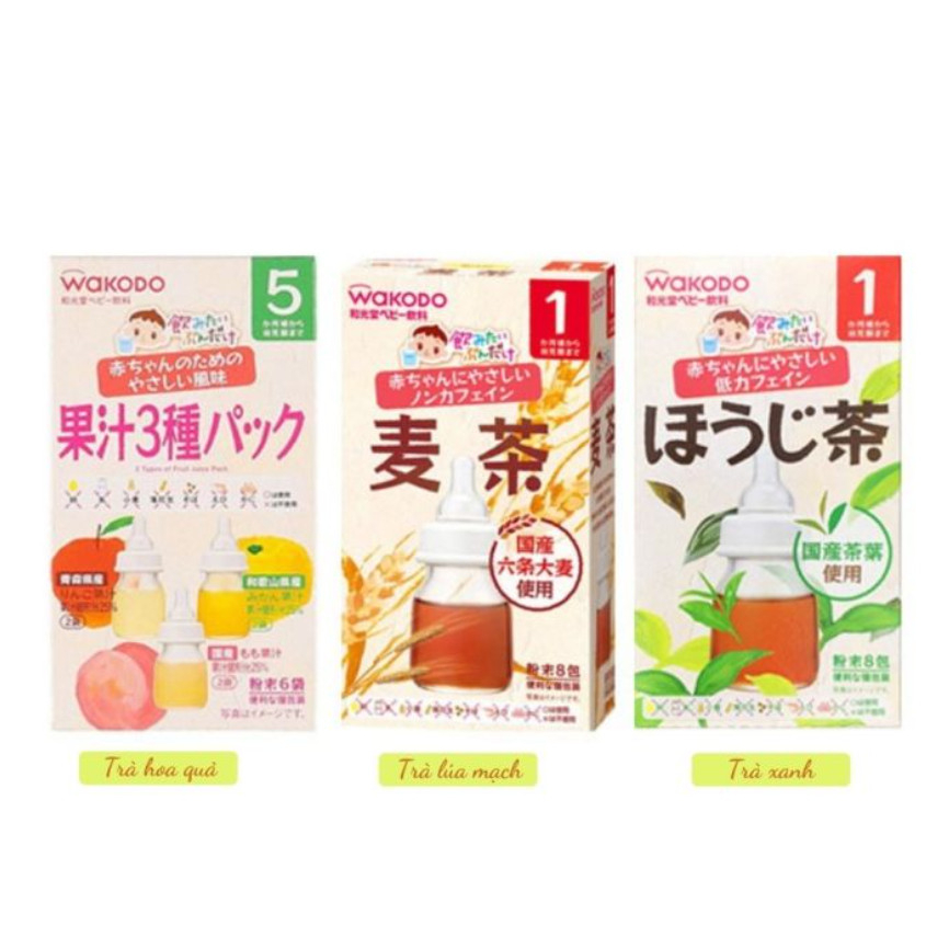 TRÀ WAKODO NHIỀU VỊ CHO BÉ TỪ 1 - 3 - 5 THÁNG TRỞ LÊN | Shopee Việt Nam