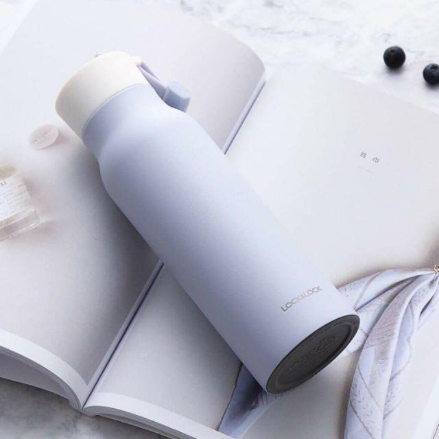 Bình Giữ Nhiệt LocknLock 500ml màu pastel xinh xắn Name Tumbler LHC4125 ...