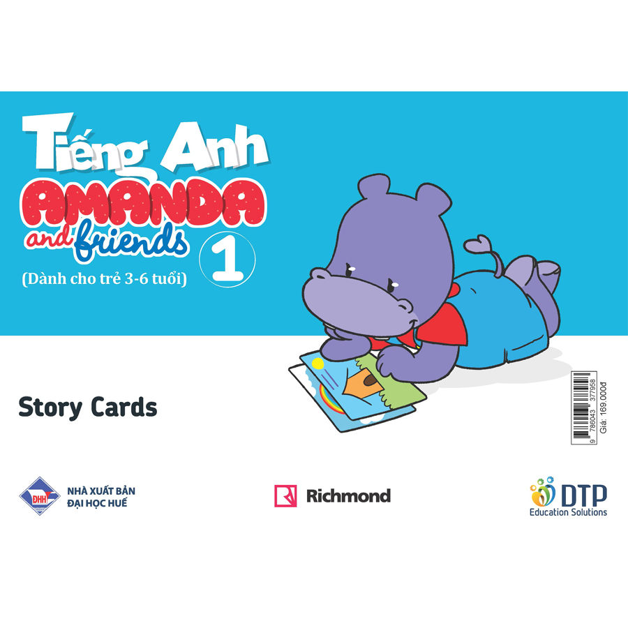 Sách - DTPbooks - Tiếng Anh Amanda and Friends 1 Story cards | Shopee ...