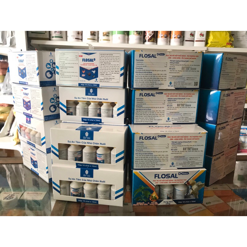 1 Hộp Flosal D 10ml( 10lọ x10ml) | Shopee Việt Nam
