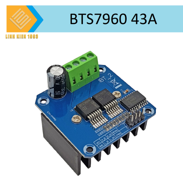 BTS7960 Module điều khiển động cơ DC 43A | Shopee Việt Nam