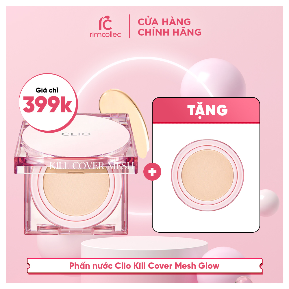 Phấn nước Clio Kill Cover Mesh Glow Cushion Kèm lõi | Shopee Việt Nam
