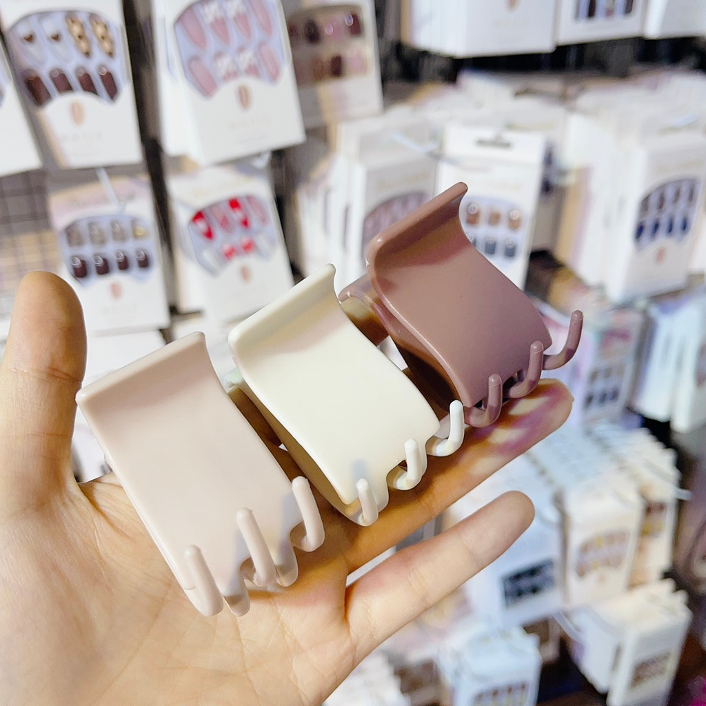 Cặp tóc càng cua, kẹp tóc bò sữa mẫu hot [CUTE] | Shopee Việt Nam