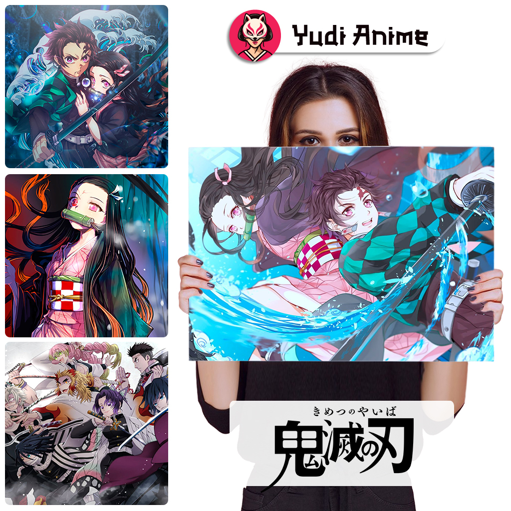 Poster Anime Kimetsu No Yaiba - Demon Slayer - Thanh Gươm Diệt Quỷ ...