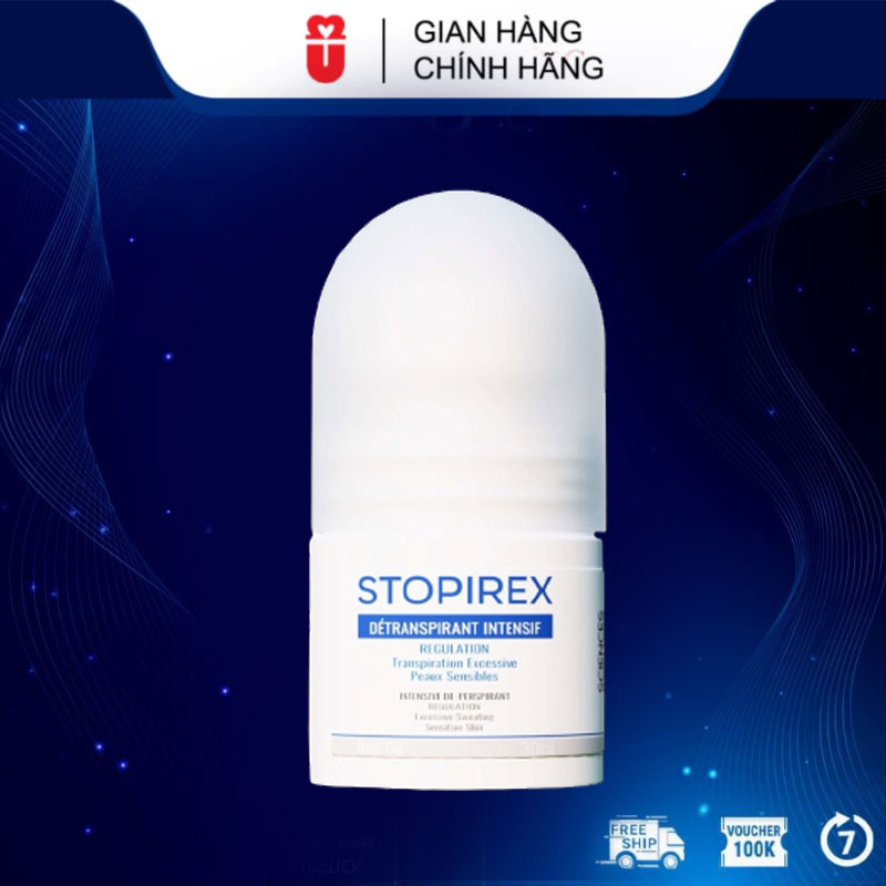 Lăn khử mùi Stopirex giúp kháng khuẩn, ngăn tiết mồ hôi | Shopee Việt Nam