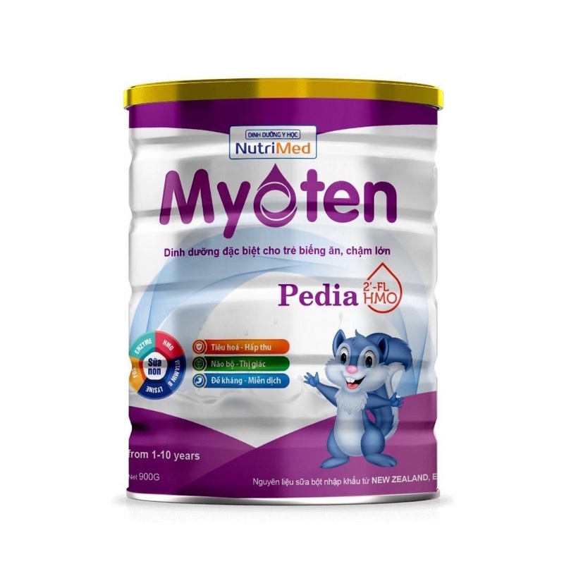 Sữa bột Myoten Pedia 900g (1-10 tuổi) | Shopee Việt Nam