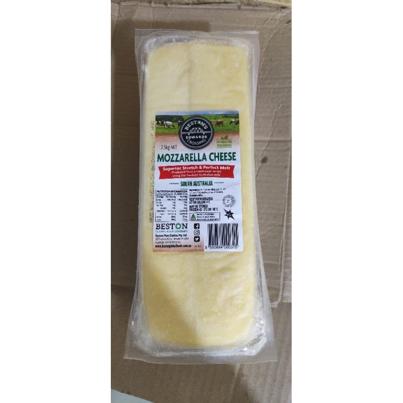Phô mai khối mozzarella beston (úc ) khối 2,5 kg | Shopee Việt Nam