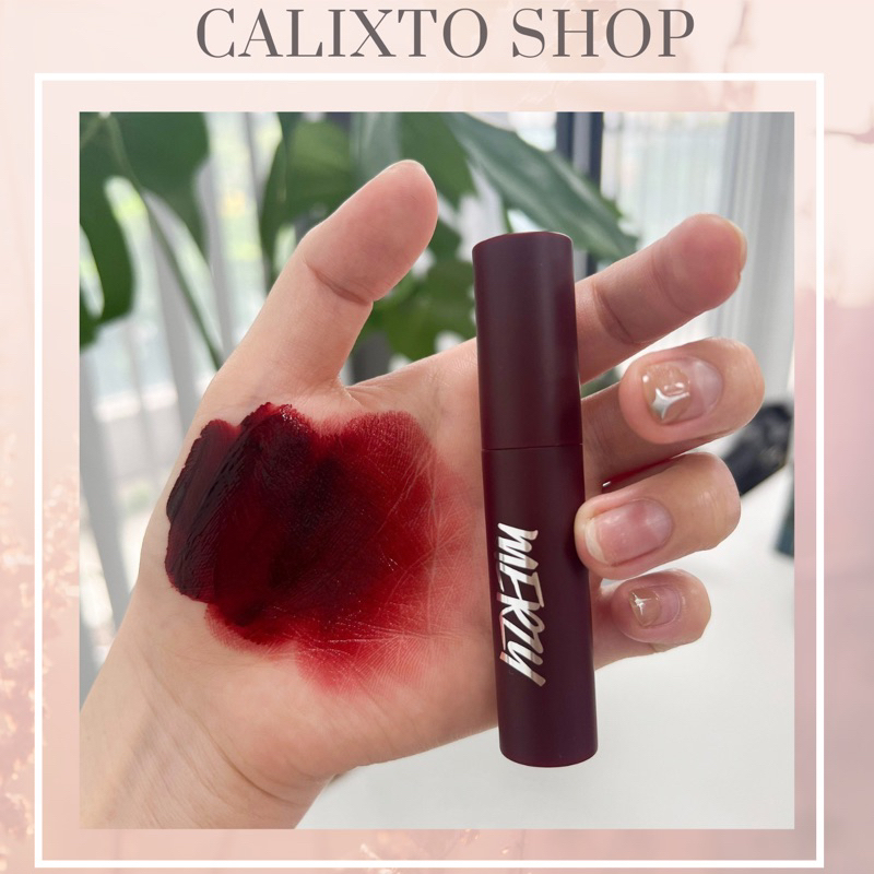 [NEW - M13 VỎ ĐỎ RED EDITION] Son Kem Siêu Lì, Mịn Môi Merzy Noir In ...