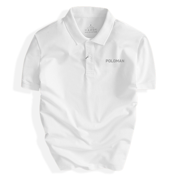 Áo Thun Polo Nam Basic POLOMAN Chất Cao Cấp Thoáng Khí Chuẩn Form ...