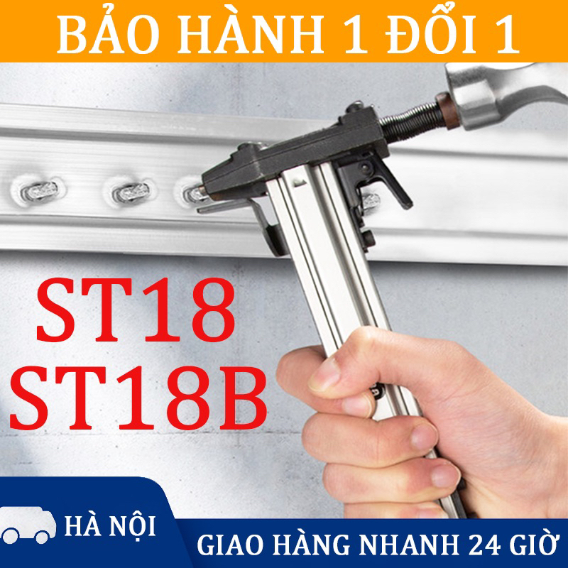 Dụng cụ đóng đinh bằng tay tự động ST18B- Cây gõ đinh bê tông tự động đinh ST15-ST18 | Shopee ...