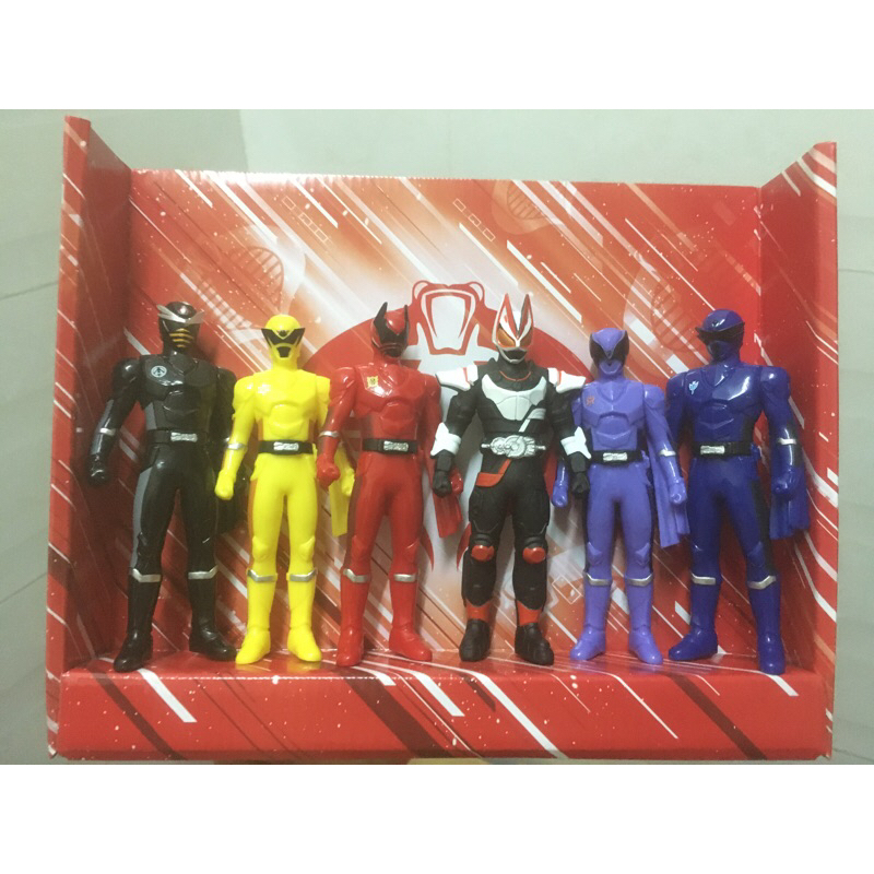 Mô hình siêu nhân chiến đội Vương dạng Soft Vinyl Ohsama Sentai ...