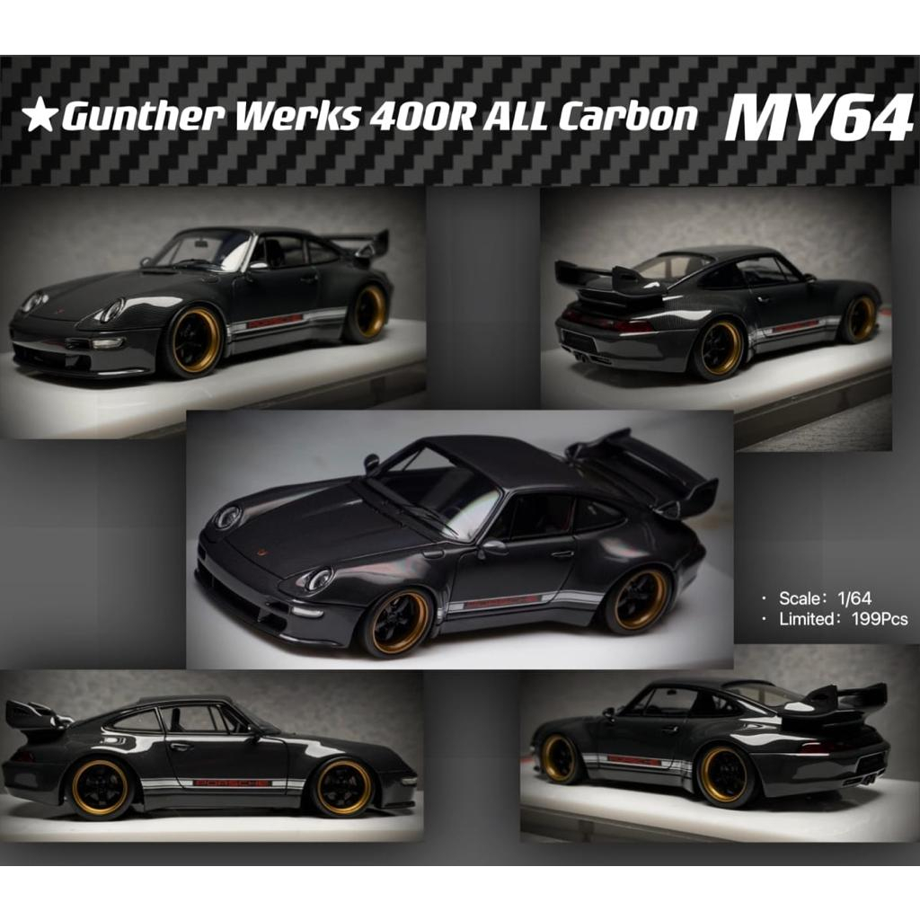 MÔ HÌNH 1:64 MY64 - Porsche Gunther Werks 993 400R GT Wing (GW993 ...