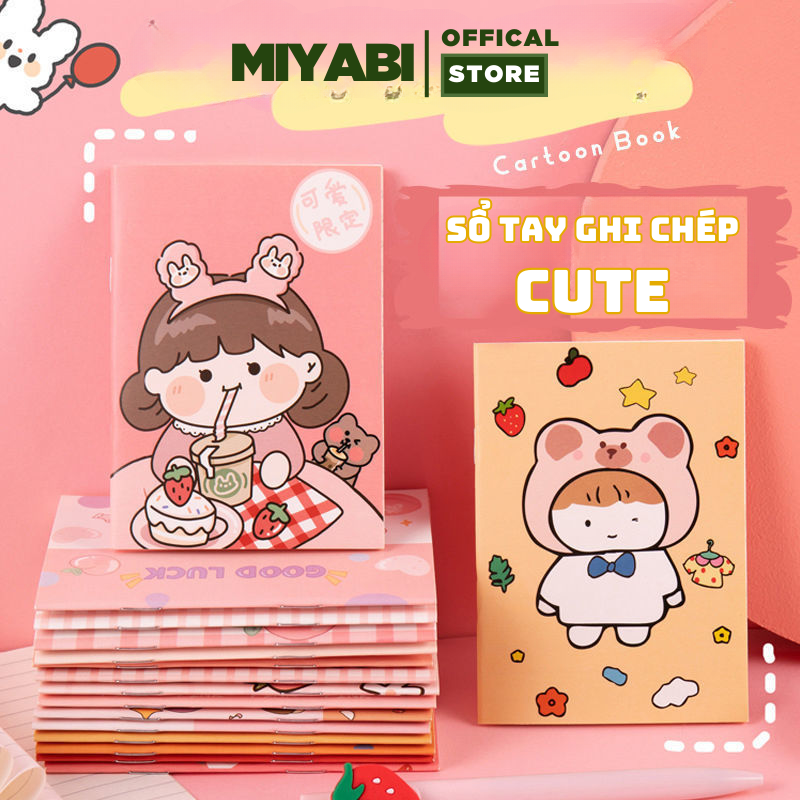 Sổ tay ghi chép mini văn phòng phẩm 32 trang sổ tay ghi chú mini cute ...